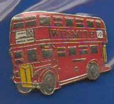 BUS BADGE W H SMITH WHS ENAMEL PIN BADGE NEW (CARDED) | eBay UK