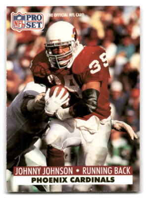 Johnny Johnson 1991 Pro Set #624 Phoenix Cardinals FOOTBALL | eBay