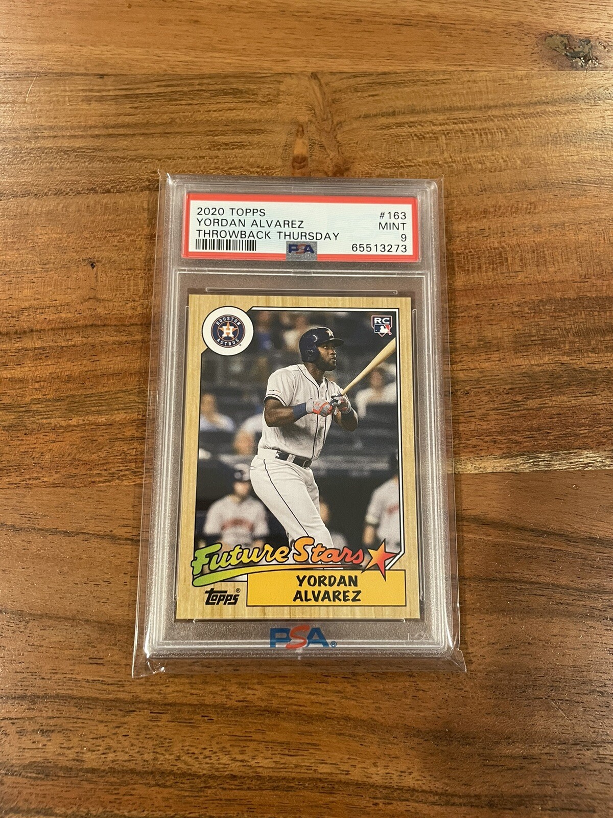 Yordan Alvarez 2020 Topps Throwback Thursday TBT ‘87 Future Star Rookie ...