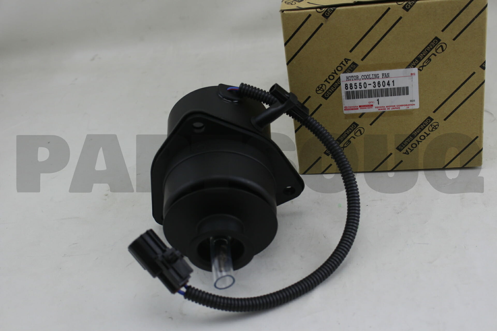 8855036041 Genuine Toyota MOTOR ASSY, BLOWER (FOR CONDENSER) 88550 ...