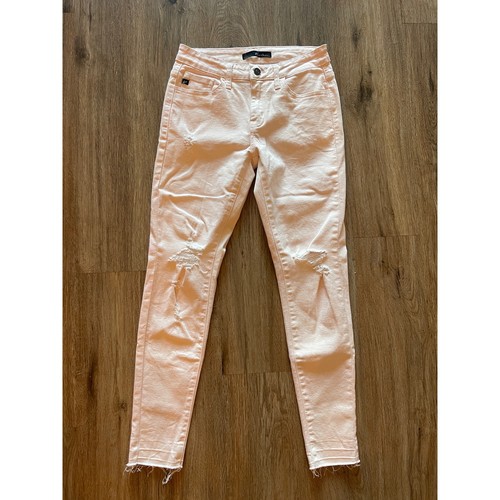Kancan Los Angeles Distressed Light Pink Skinny Jeans Size 3 | eBay
