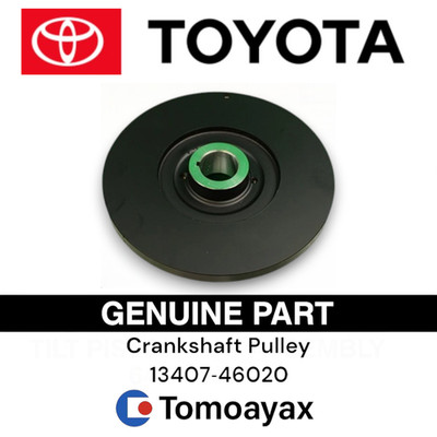 13407-46020 Toyota/Lexus Crankshaft Pulley Damper Sub-Assembly OEM ...