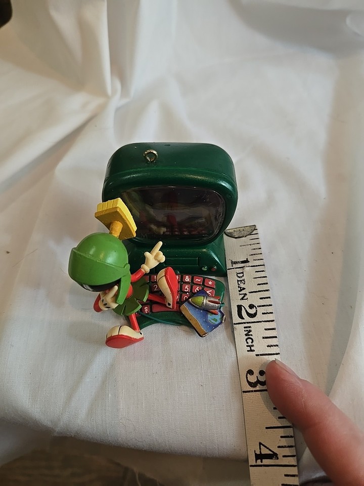 Vtg Marvin the MARTIAN & Computer 1998 MATRIX - LOONEY TUNES Attaches ...
