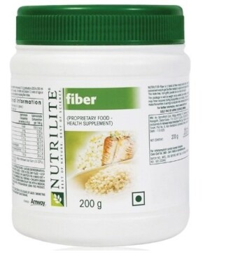 Amway NUTRILITE Fiber Powder Support Digestive 200 gm Pack of 1 Free ...