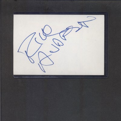 Richard Dean Anderson - Signed Autograph Index Card - MacGyver | eBay