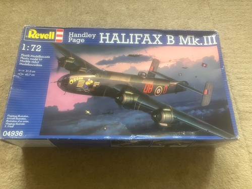 Revell Halifax MK III - as first purchased but in tatty box | eBay