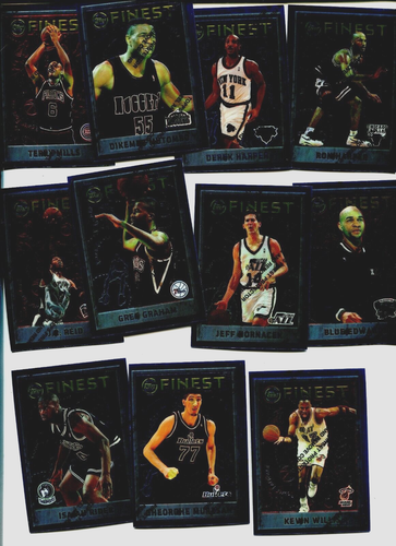 1996 TOPPS FINEST NBA BASKETBALL CARD LOT 15 DIFFERENT | eBay