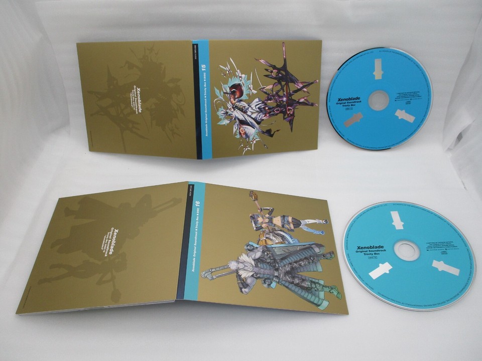 CD Xenoblade Original Soundtrack Trinity Box Yasunori Mitsuda Japan ...