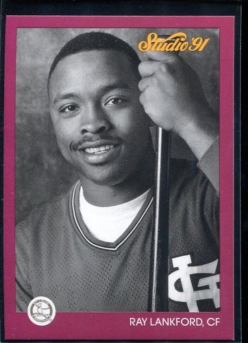 1991 Leaf Studio Baseball Ray Lankford #234 St. Louis Cardinals | eBay