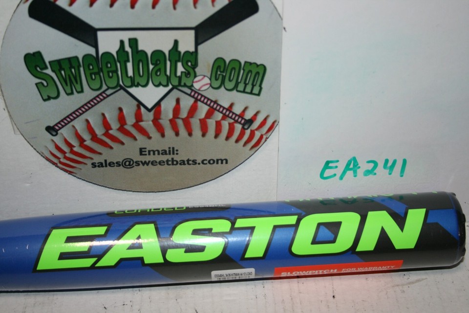 Easton Helmer Hitman 44 SSUSA Senior Slowpitch BAT ESS4BHL 26 NIW NEW 2 ...