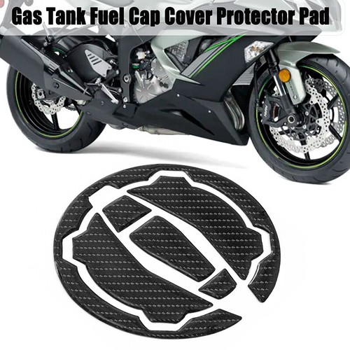Gas Tank Fuel Cap Cover Pad Sticker Decals For Kawasaki Ninja 650 400 ...