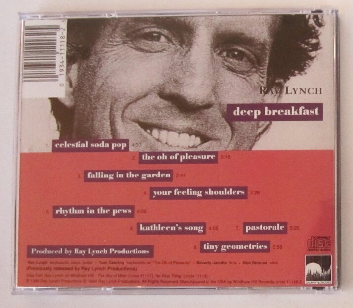 Ray Lynch – Deep Breakfast CD USED - Windham Hill Records | eBay