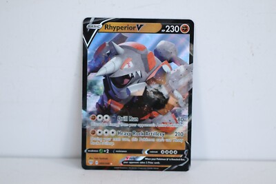 Pokemon TCG Rhyperior V Basic Holo 095/189 2020 | eBay UK