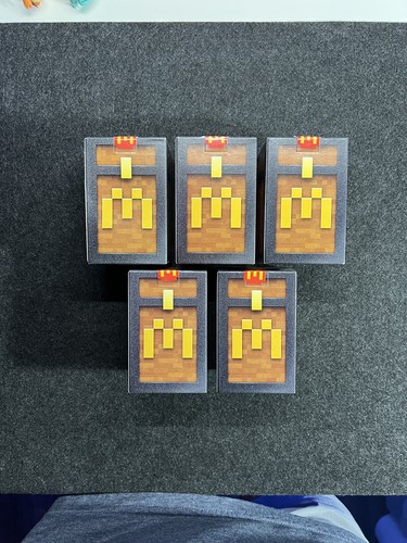 NEW McDonald’s Minecraft Toys 2025 Adult Happy Meal Big Mac Crystal ...