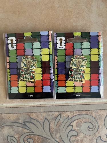 2 FIFA Official 2026 World Cup Logo Pins 🔥 | eBay