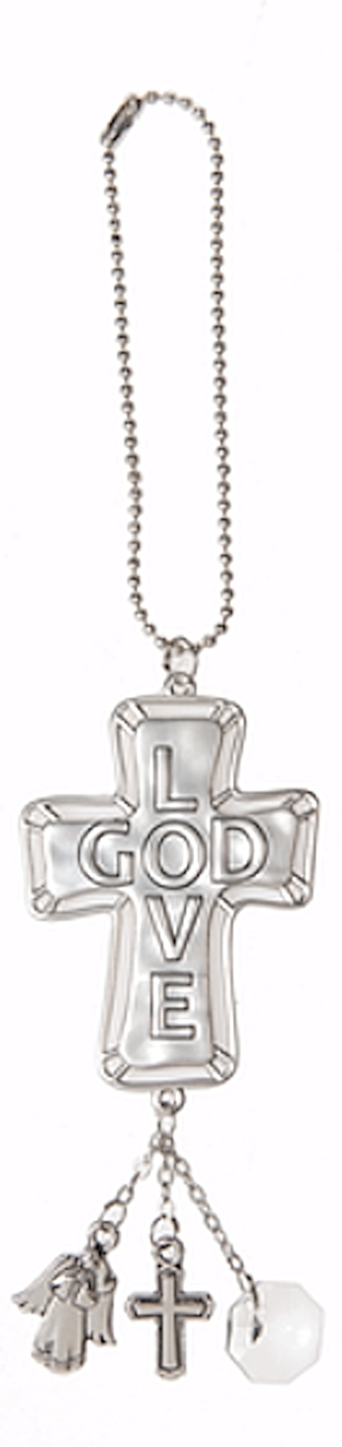 Car Charm Truck Charm 2 sided Cross Love / God by Ganz ER45822 | eBay