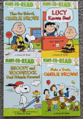 Ready To Read Book Level 2 Charlie Brown Snoopy Woodstock Lucy Knotts ...