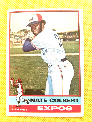 1976 TOPPS # 495 NATE COLBERT C | eBay