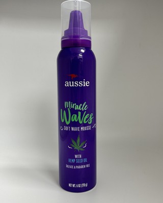 Aussie Miracle Soft Waves Mousse with Hemp Seed Oil | eBay
