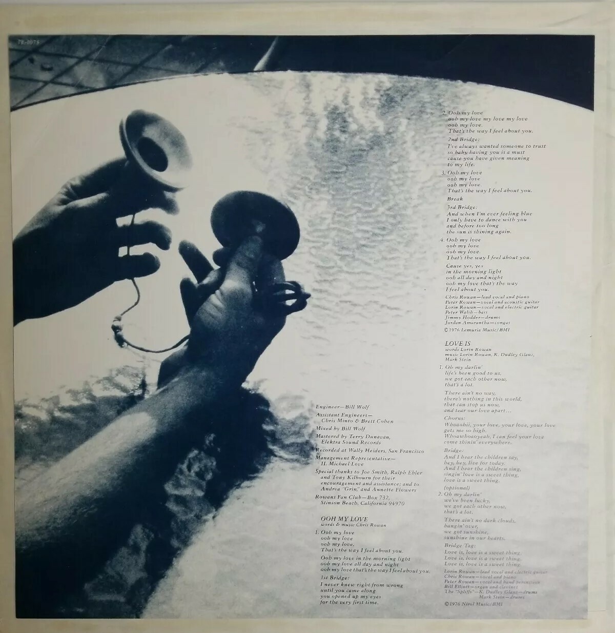 The Rowans Sibling Rivalry LP Asylum 7E-1073 | eBay