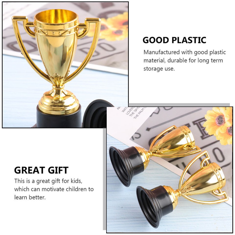 16PCS Plastic Trophies Winner Trophies Children"s Award Toys Trophy ...