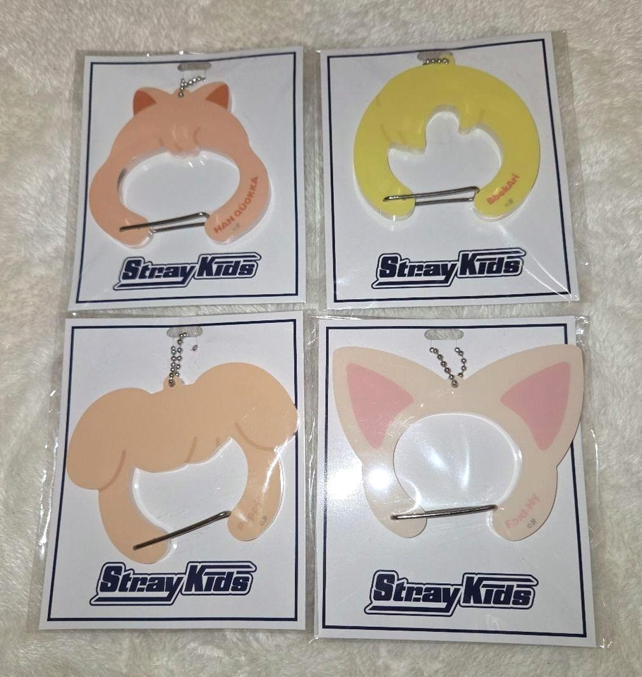 Stray Kids Skzoo Carabiner Keychain Complete Set Jyp Japan Popup Store ...