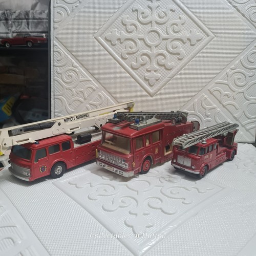 corgi dinky matchbox groupf vintage diecast fire engine models ERF ...