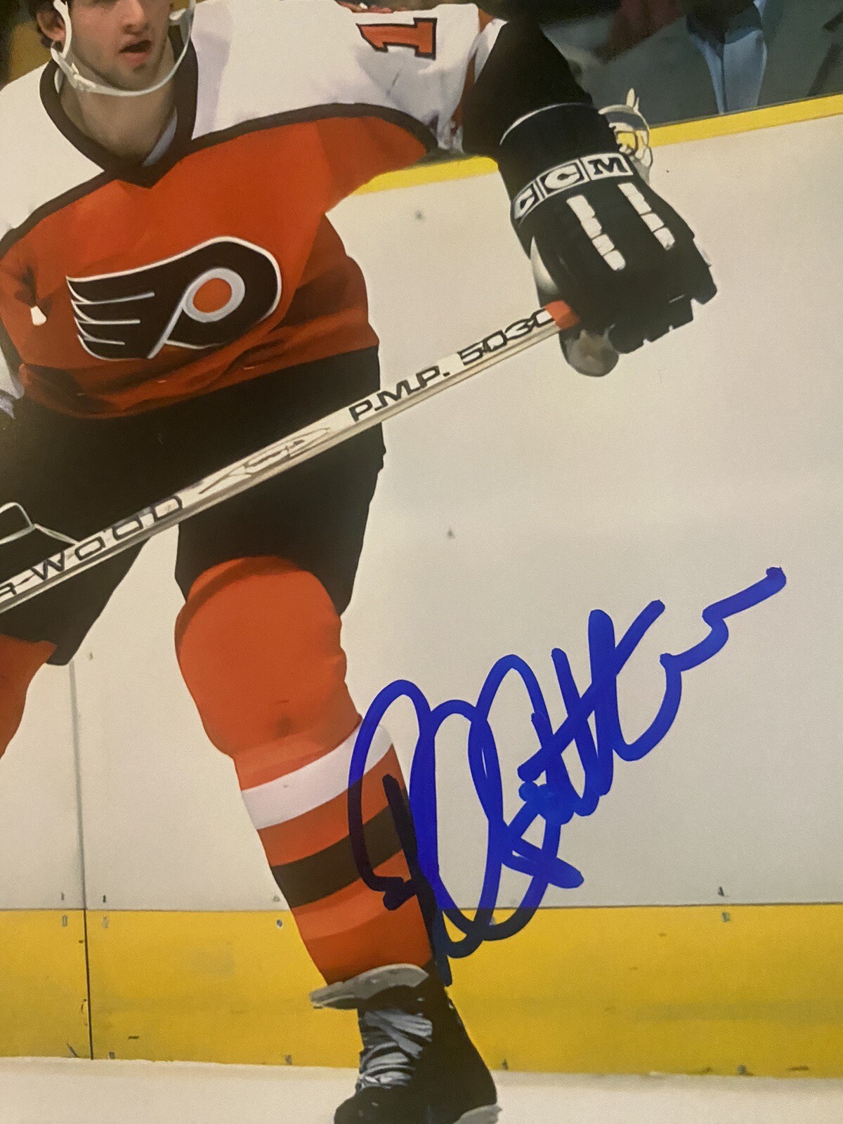 Rich SUTTER Signed 8x10 Photo! Philadelphia FLYERS! NHL VETERAN! W/COA ...