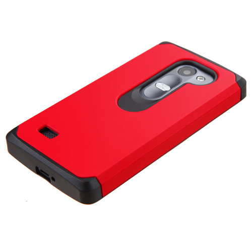 LG Destiny L21G Power L22C Hybrid Leon Slim Dual Layer Fusion Case Hard ...