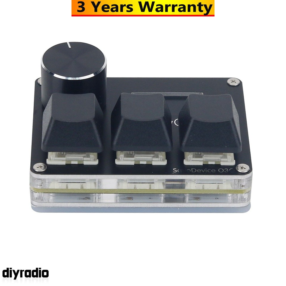 SayoDevice O3C OSU Black Custom Keyboard Gaming Keyboard Rapid Trigger ...