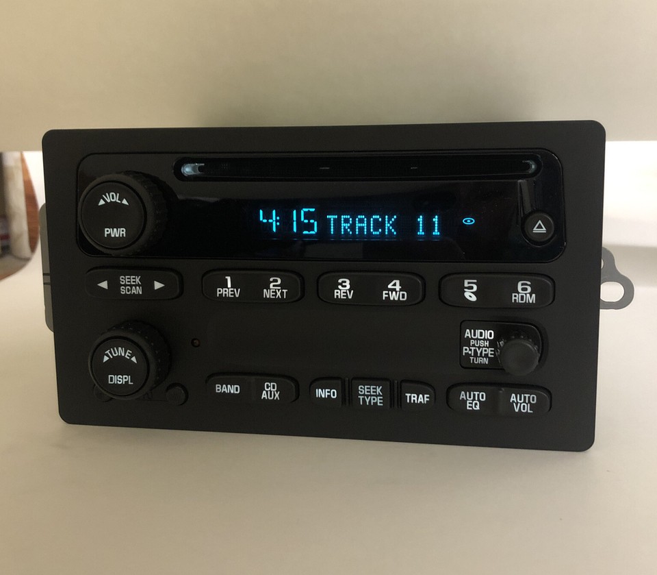 Brand New OEM 2003-2006 Chevy GMC Cd Radio GMC Truck SUV ~Fast Shipping ...