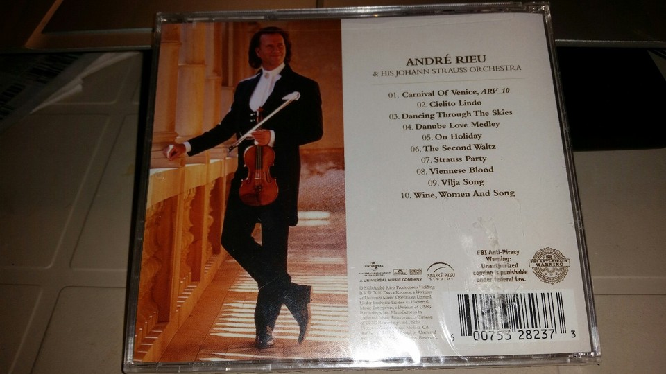 André Rieu & His Johann Strauss Orchestra - Forever Vienna NEW Sealed ...