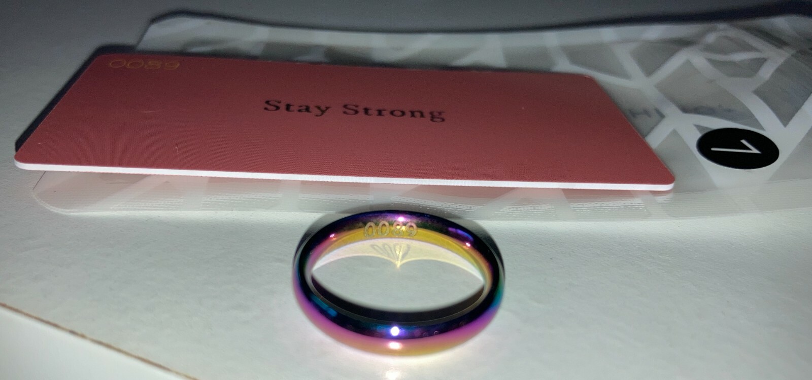 ZOX Stay Strong Bundle Strap Ring Size 7 Value Beyond Measure Strength ...