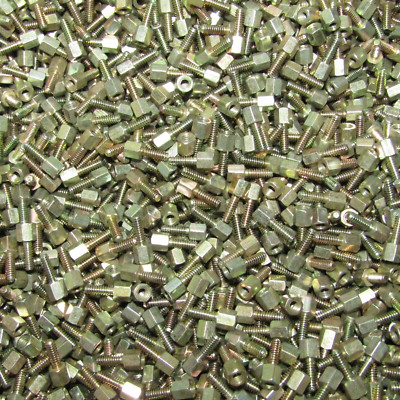 ( 50 PCS ) 4-40 Jack Screw Standoffs Hex D-Sub VGA DVI DB9 NOS Amatom ...