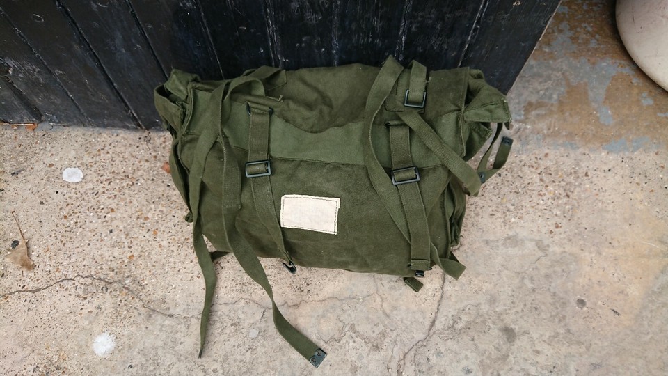 BRITISH ARMY VINTAGE COLD WAR 58 PATTERN WEBBING COMPLETE SET | eBay