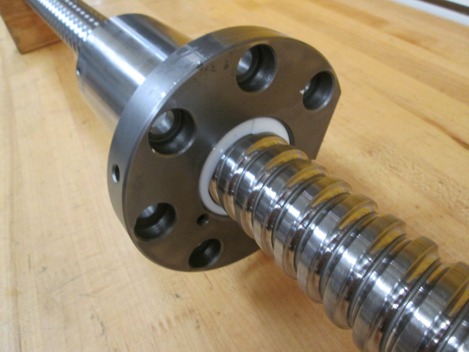 DMG MORI Z AXIS PRECISION GROUND BALL SCREW 40mm THREAD DIAM. .500 LEAD ...