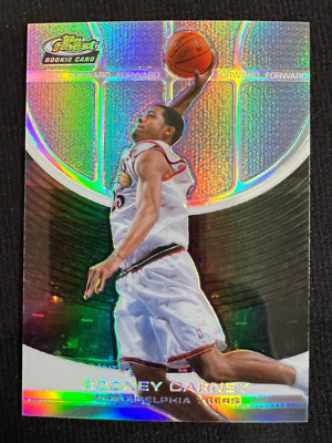 RODNEY CARNEY 2005-06 Topps Finest Refractor #155 Rookie Card RC NBA ...