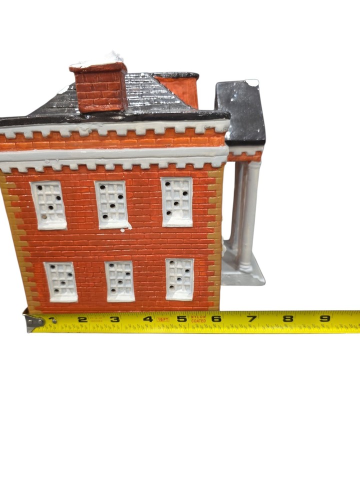 Yuletide Snow Hamlet City Hall Christmas Lighted Building 1989 ...