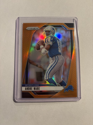 2024 Prizm Andre Ware Orange /249 Detroit Lions KL1 | eBay