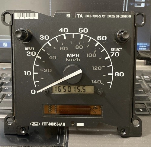 1992-1996 Ford F150 F250 F350 Pickup Bronco Speedometer Gauge PSOM 166k ...