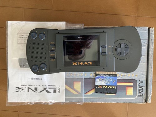 Atari Lynx Handheld Console Original Model Boxed with Blue Lightning ...