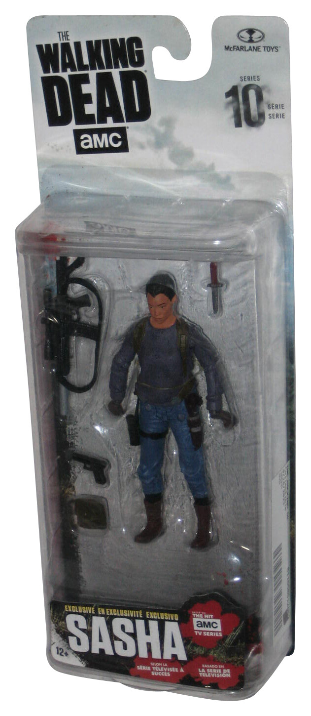 The Walking Dead TV Series 10 Sasha Figure McFarlane Toys 2017 for sale ...