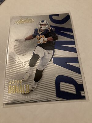 2018 Absolute Football #54 Aaron Donald Rams | eBay