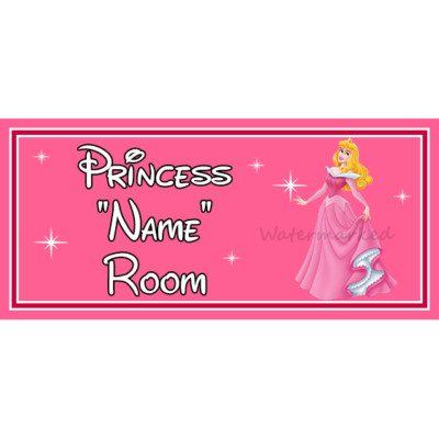 Bedroom Door Sign - Disney Aurora From Sleeping Beauty - Personalised ...