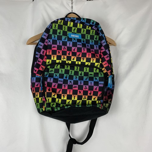 Fortnite Amplify Backpack Multiplier 18" Multicolored Blocks Pre Owned ...