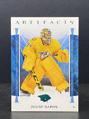 2022-23 Upper Deck Artifacts Turquoise Juuse Saros #149 | eBay