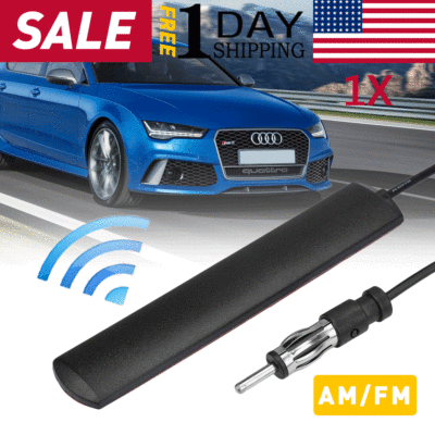 Universal Hidden Windshield Antenna Stereo Radio Stealth AM FM Car ...