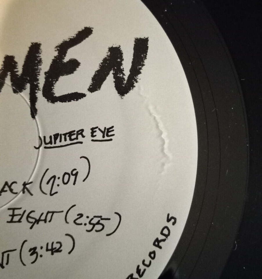 Das Damen, Jupiter Eye. LP. Vinyl Record. SST records. SST-095. Runout ...