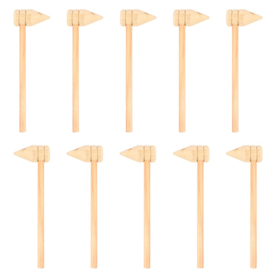 10 Pcs Pointed Small Hammer Mini Mallet Children's Toy Kids Hammers ...