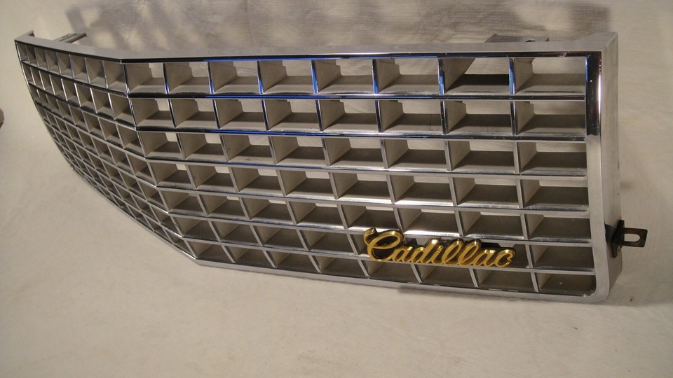 1988-1991 CADILLAC ELDORADO GRILLE WITH GOLD SCRIPT EMBLEM | eBay